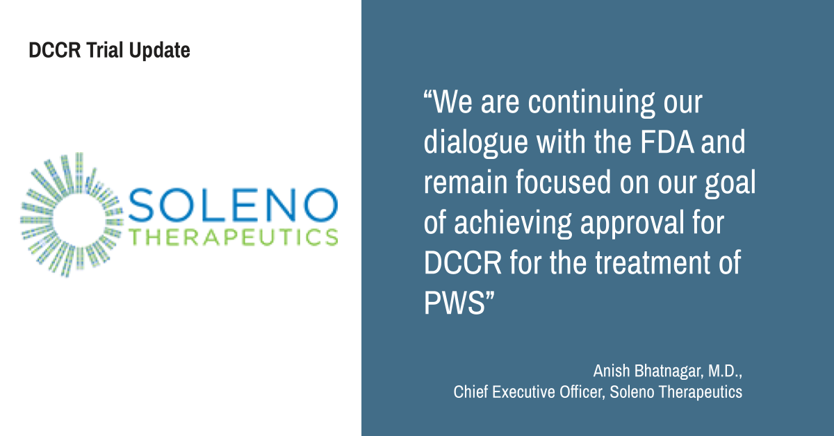 FDA Encourages Submission of Additional Data for DCCR